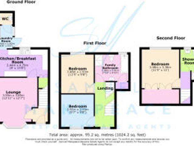 3 bedroom town house for sale in Barber Road, Chell, Stoke on Trent, ST6