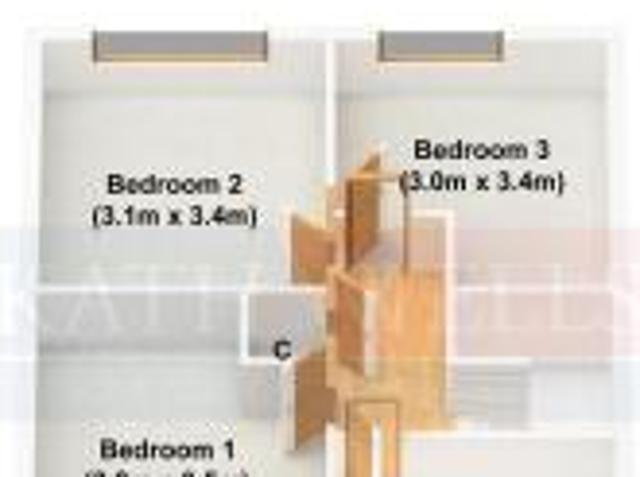 3 bedroom town house for sale in Blackpool View, Armley, Leeds, LS12