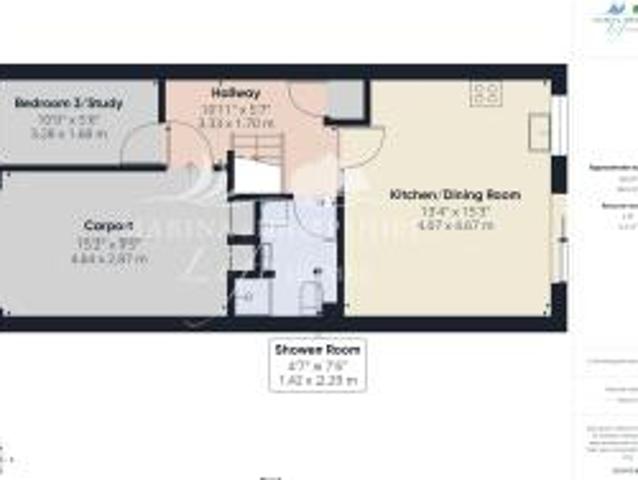 3 bedroom town house for sale in Carne Place, Port Solent, Portsmouth, PO6