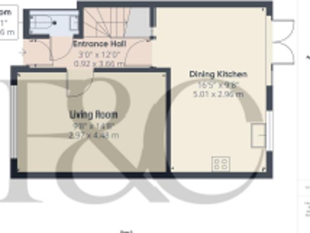 3 bedroom town house for sale in Etruria Gardens, Derby, DE1