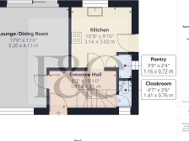 3 bedroom town house for sale in Norbury Crescent, Littleover, Derby, DE23