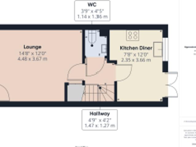 3 bedroom town house for sale in Rochester Close, Chellaston, DE73