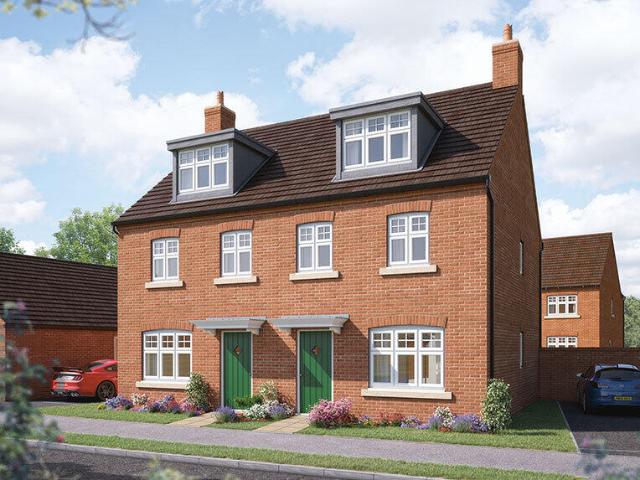 3 bedroom town house for sale in Sandy Lane, Harpole, Northampton, NN7 4TR, NN7