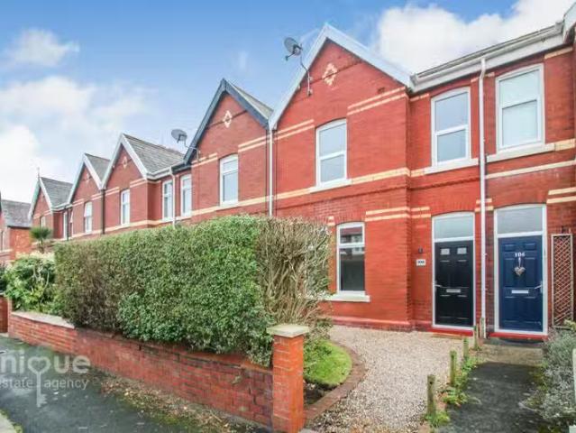 3 bedroom terraced house for rent in Curzon Road, Lytham St. A.