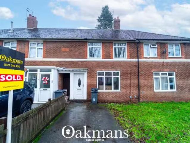 3 bedroom terraced house for rent in Alwold Road, Birmingham.