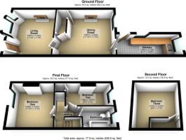 3 bedroom terraced house for rent in Bathley Street, The Meadows, NG2