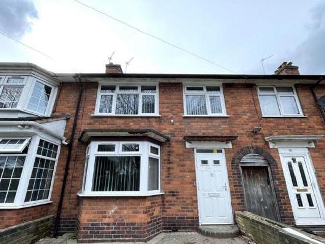 3 Bedroom Terraced House For Rent In Birmingham