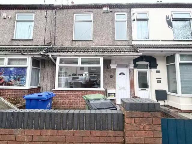 3 bedroom terraced house for rent in Brereton Avenue, Cleethor.