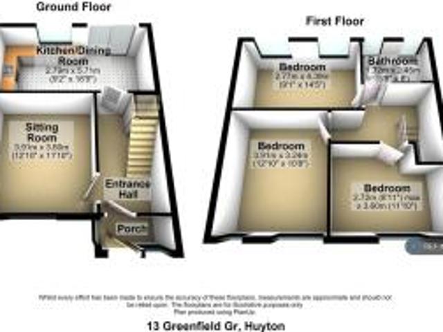 3 bedroom terraced house for rent in Greenfield Grove, Liverpool, L36