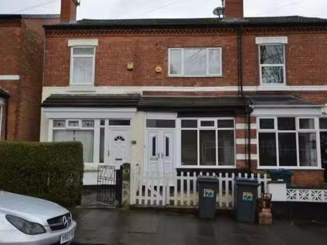 3 bedroom terraced house for rent in Johnson Road, Birmingham.