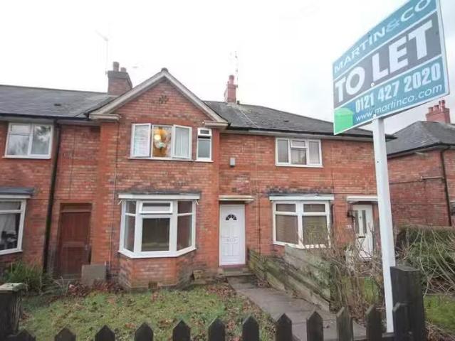 3 bedroom terraced house for rent in Poole Crescent, Harborne.