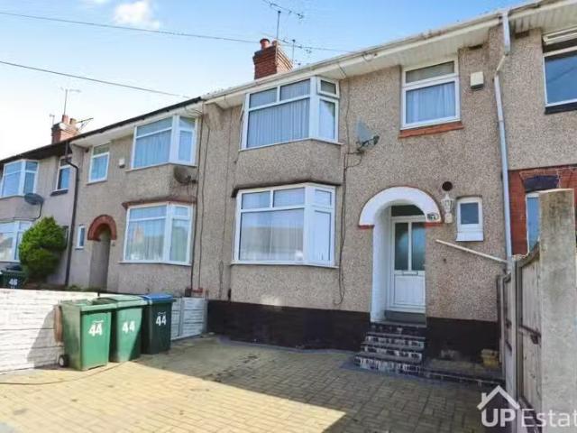 3 bedroom terraced house for rent in Paxton Road, Coventry, CV6