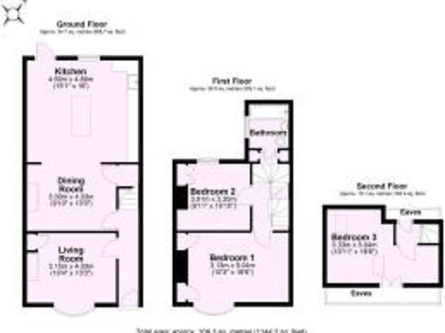 3 bedroom terraced house for rent in Tower Place, York, YO1