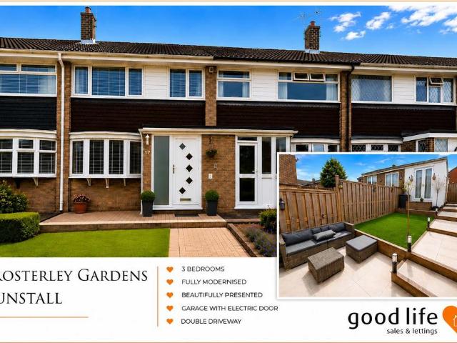 3 bedroom terraced house for sale
