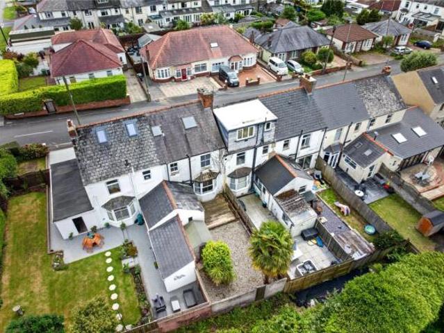 3 bedroom terraced house for sale in Cottrell Road, Whitchurch, Cardiff, South Glamorgan, CF14