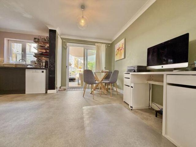 3 bedroom terraced house for sale in Clinton Avenue, Lipson, Plymouth. A fabulous stylish Three Bedroom Gem with Garage, Decking & Wood Burner, PL4