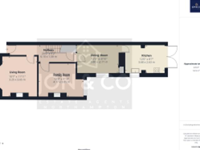 3 bedroom terraced house for sale in Albany Road | Abington | NN1