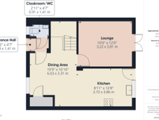 3 bedroom terraced house for sale in Arkle Green, Sinfin, DE24