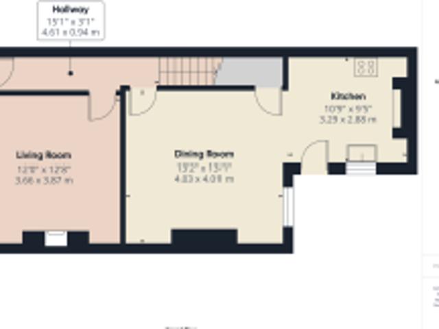 3 bedroom terraced house for sale in Brighton Road, Alvaston, DE24