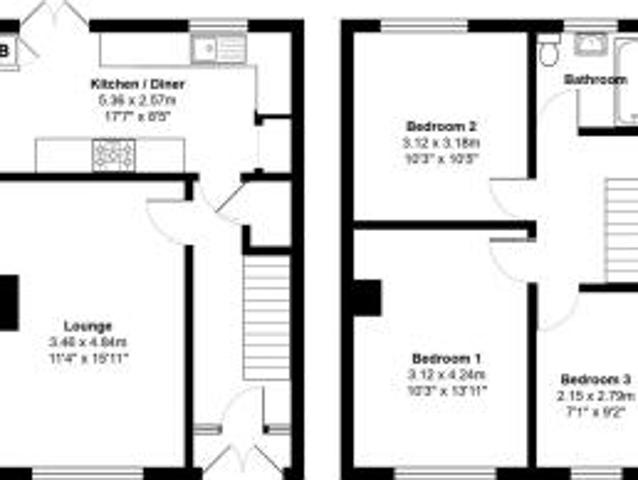 3 bedroom terraced house for sale in Brook Road, Mangotsfield, Bristol, BS16 9DX, BS16