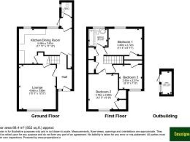 3 bedroom terraced house for sale in Browning Close, Basingstoke, Hampshire, RG24