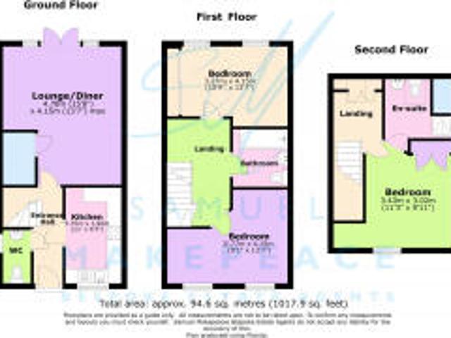 3 bedroom terraced house for sale in Great Row Grove, Norton Heights, Stoke on Trent, ST6