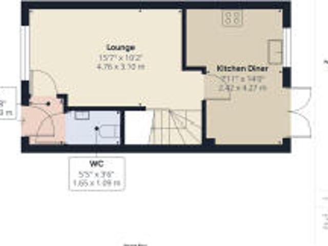 3 bedroom terraced house for sale in Dale Acre Way, Breadsall, DE21