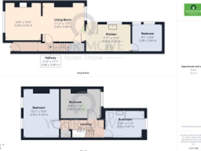 3 bedroom terraced house for sale in Euston Road, Far Cotton, Northampton, Northamptonshire, NN4