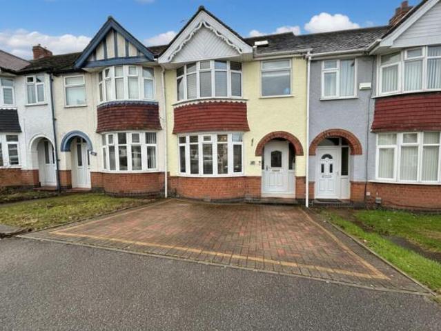 3 bedroom terraced house for sale in Hollow Crescent, Coventry, CV6