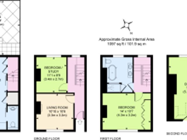 3 bedroom terraced house for sale in Hendon Street, Brighton, BN2