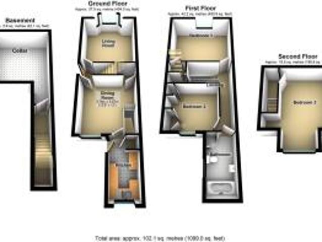 3 bedroom terraced house for sale in Milton Road, Sheffield, S7