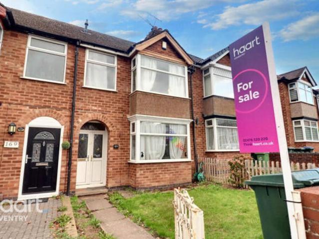 3 bedroom terraced house for sale in Sullivan Road, Coventry, CV6