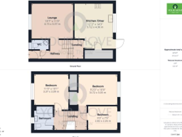 3 bedroom terraced house for sale in Pilton Close, Rectory Farm, Northampton, NN3