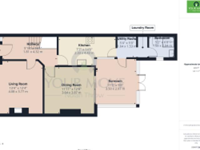 3 bedroom terraced house for sale in Pinewood Road, Spinney Hill, Northampton, NN3