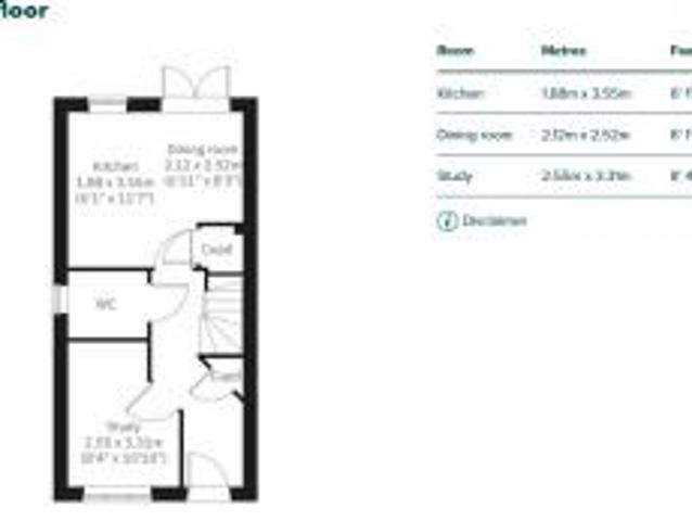 3 bedroom terraced house for sale in Plot 434 Cherrywood Grange, Stone Barton Road, Tithebarn, Exeter, EX1 4DN, EX1