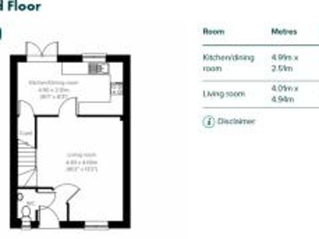 3 bedroom terraced house for sale in Plot 355 Ashworth Place, Tithebarn Lane, Exeter EX1 3UQ, EX1