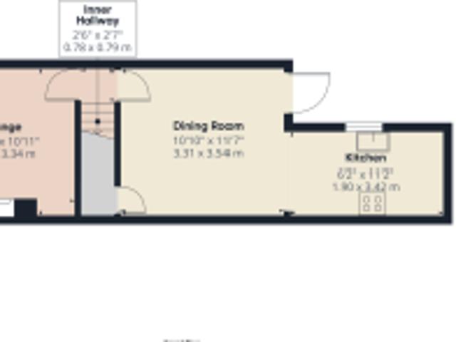 3 bedroom terraced house for sale in Reader Street, Spondon, DE21