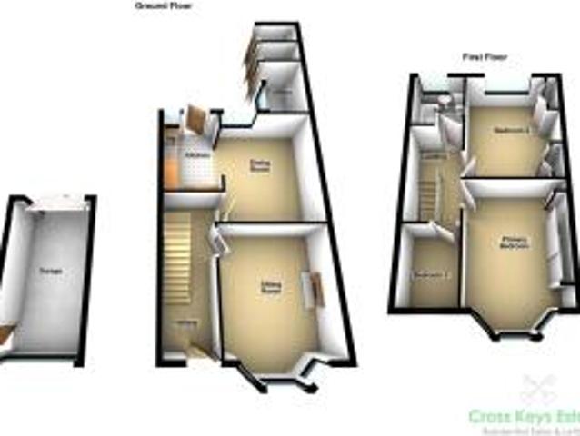3 bedroom terraced house for sale in Ridge Park Avenue, Mutley, PL4