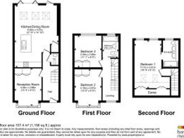 3 bedroom terraced house for sale in Wandle Bank, London, SW19