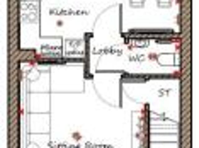 3 bedroom terraced house for sale in The Burrows Dee Way New Lubbesthorpe Leicestershire LE19 4DW, LE19