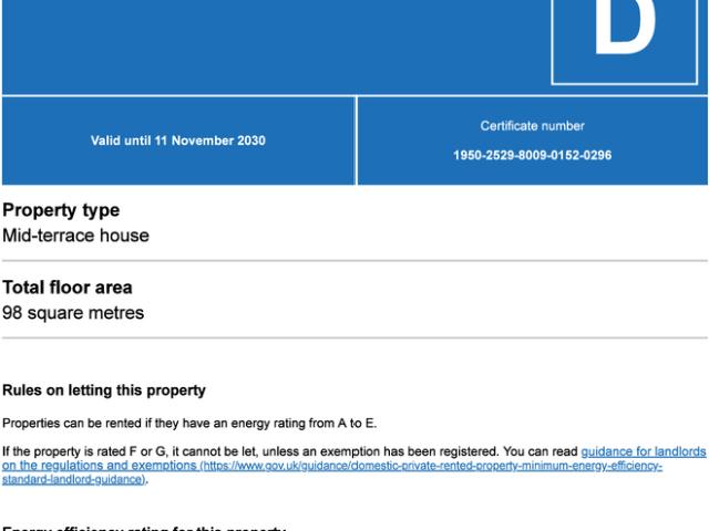 3 bedroom terraced house to rent