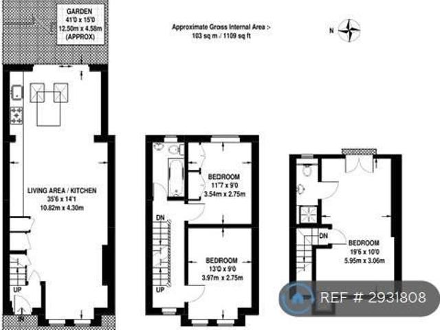 3 bedroom terraced house to rent