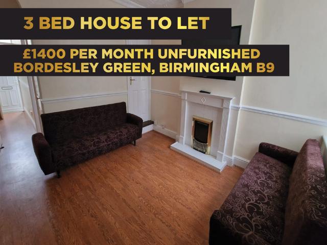 3 bedroom terraced house to rent