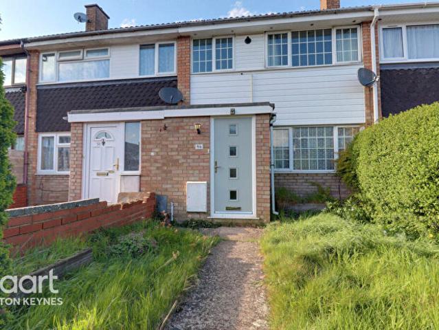 3 Bedroom Terraced House To Rent In Tiffany Close, Bletchley, MK2