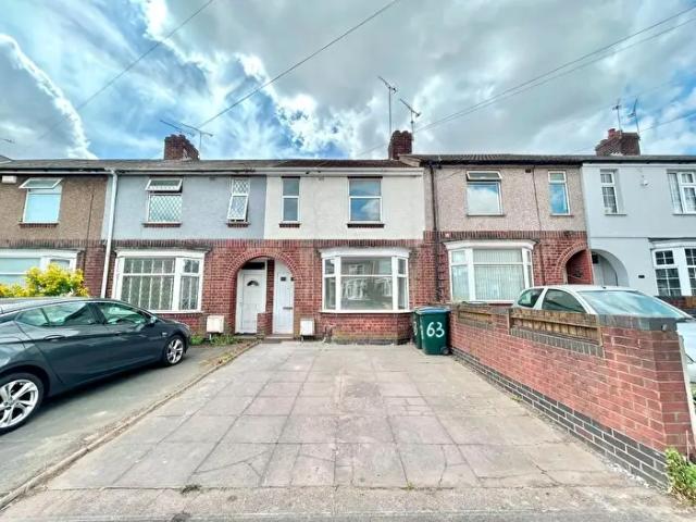 3 Bedroom Terraced House To Rent In Burnaby Road, Radford, CV6