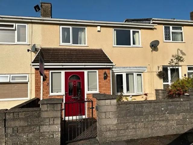 3 Bedroom Terraced House To Rent In Cribbwr Square, Kenfig Hill, Bridgend, CF33