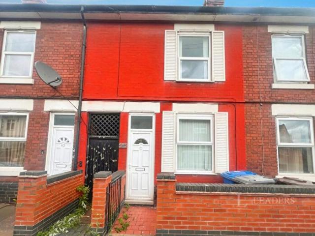 3 Bedroom Terraced House To Rent In Grosvenor Street, Derby, Derbyshire, DE24