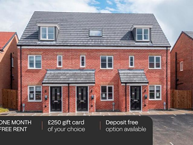 3 Bedroom Terraced House To Rent In Hawkers Place, Hucknall, NG15