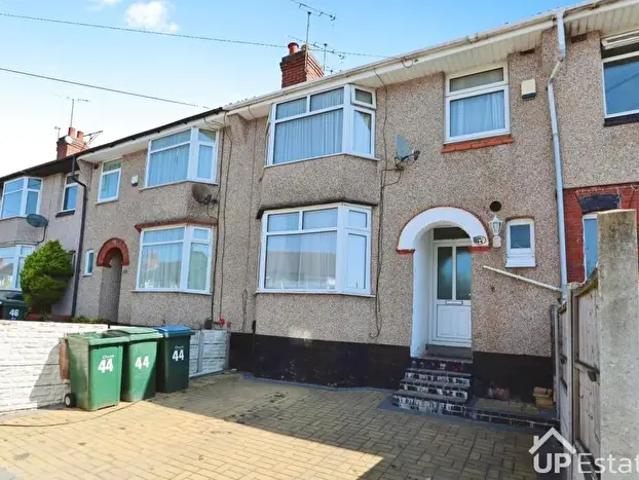 3 Bedroom Terraced House To Rent In Paxton Road, Coventry, CV6