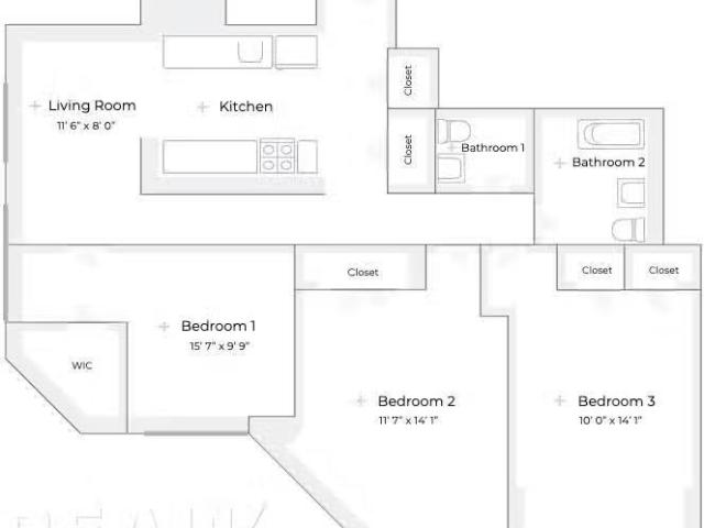 3 Bedrooms at 2nd Avenue for $7,756 by Brian Mark